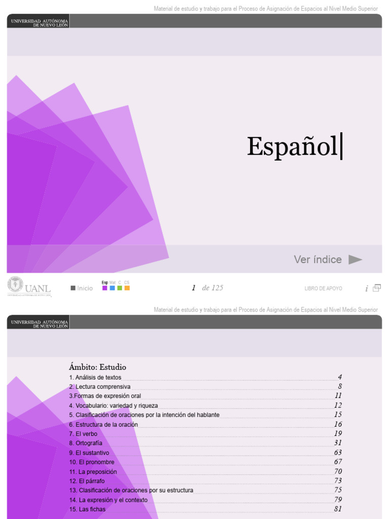 Copia de LA - Esp | PDF | Objeto (gramática) | Verbo