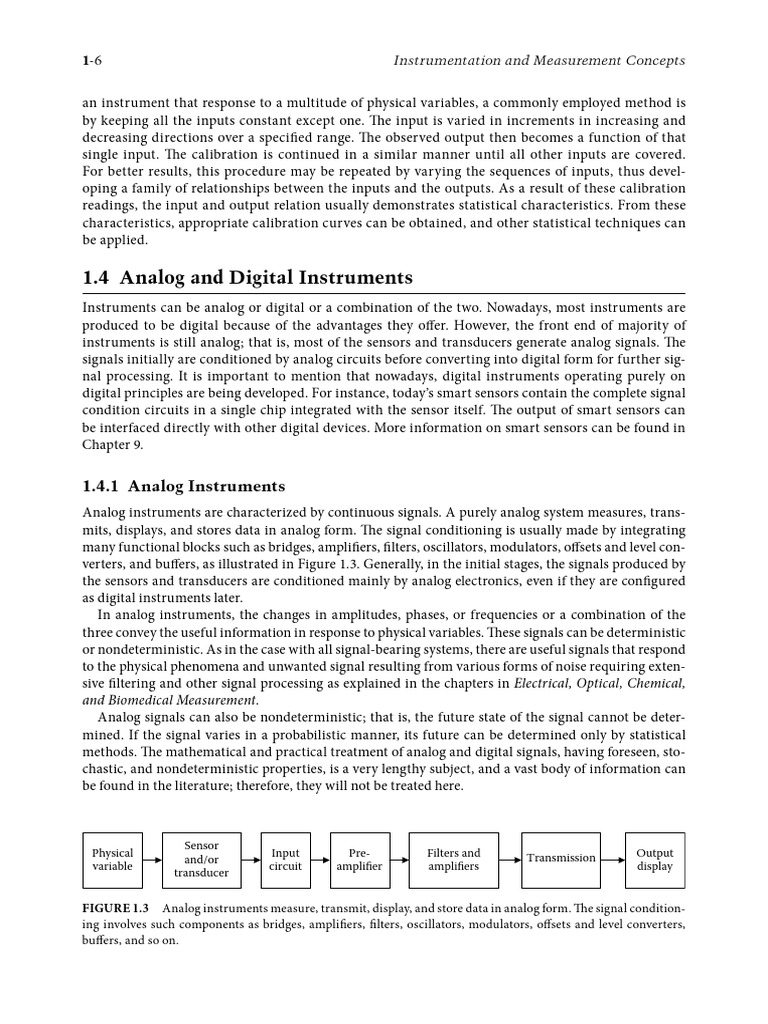 Nalog and Digital Instruments | PDF | Analog To Digital Converter ...