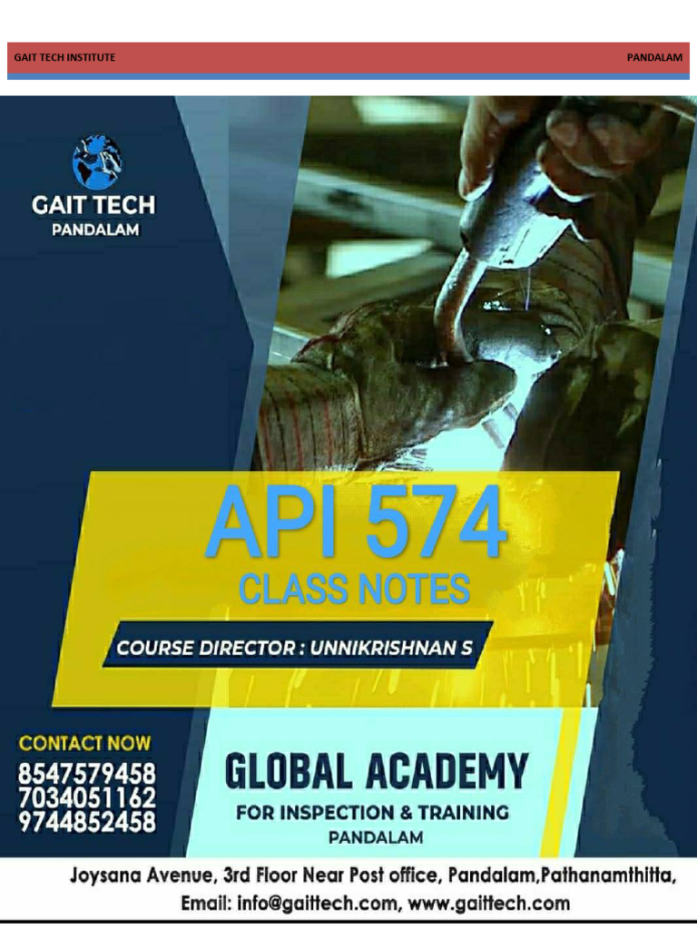 API 574 Classs Notes New | PDF | Pipe (Fluid Conveyance) | Corrosion