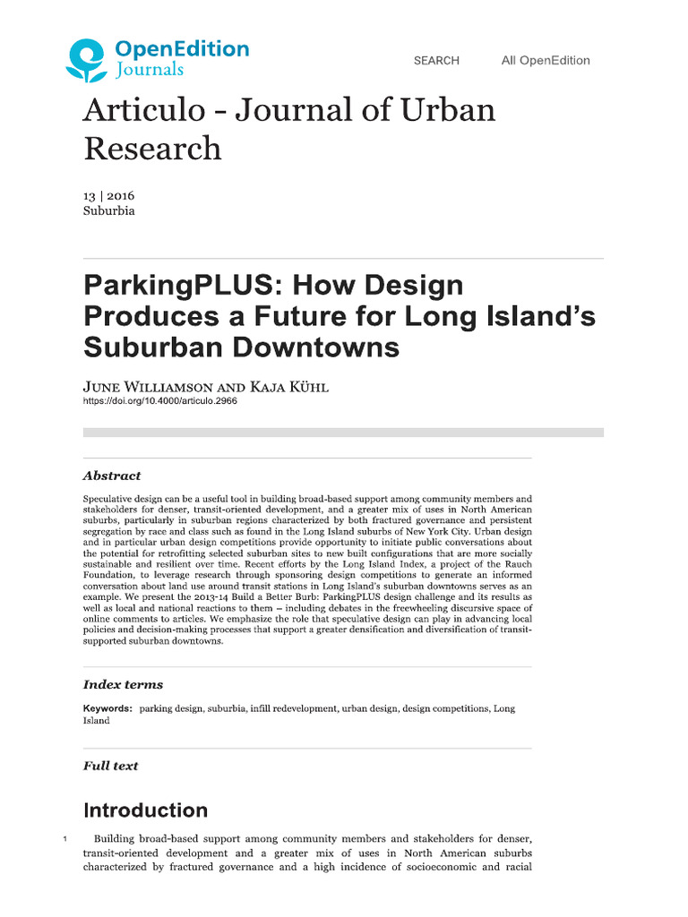 Parking Plus | PDF