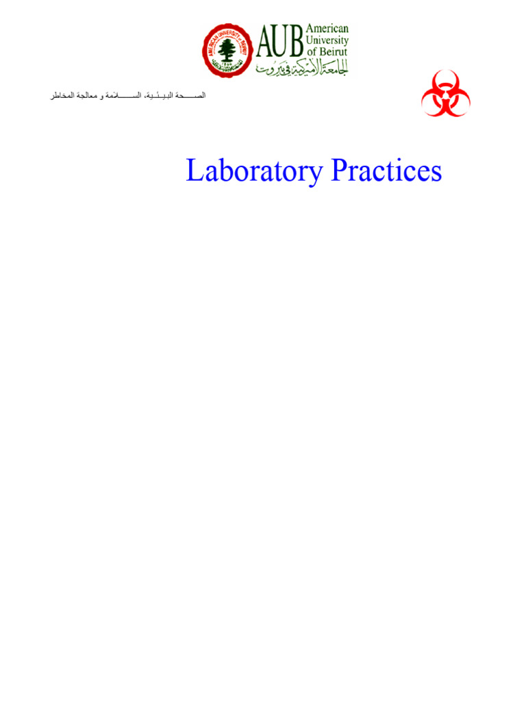BIOL 201 Laboratory BSL 1 Laboratory Practices Fall 2016 | PDF