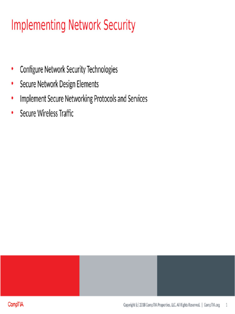 Comptia 6 Unit-3 | PDF