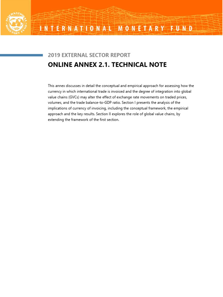 Online Annex 21 | PDF | Exchange Rate | Exports