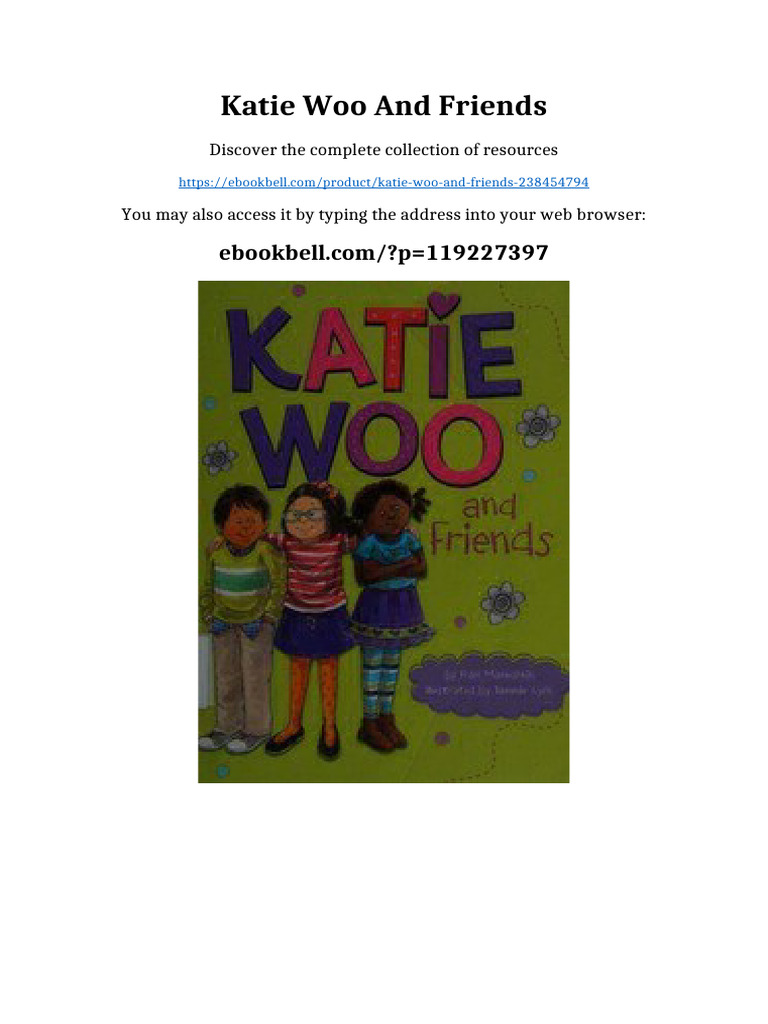 Katie Woo and Friends Full Digital Chapters | PDF | Confucius | Analects