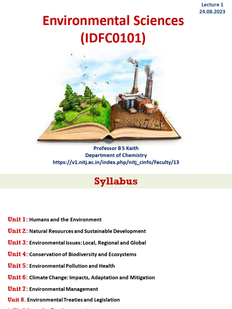 Unit 1. Humans and Environment | PDF | Sustainability | Natural Environment