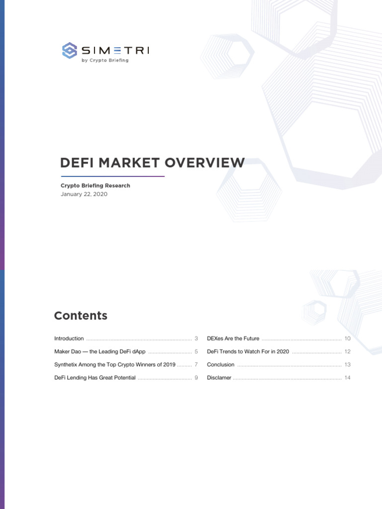 SIMETRI DeFi Market Overview | PDF