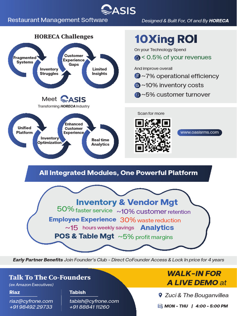 Oasis Rms Flyer | PDF