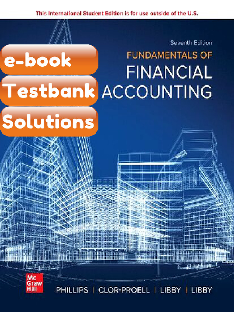 Fundamentas of Financial Accounting 7th Edition Fred Phillips eBook ...