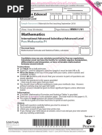 Edexcel A-Level Maths Formulae Guide | PDF | Probability Distribution ...