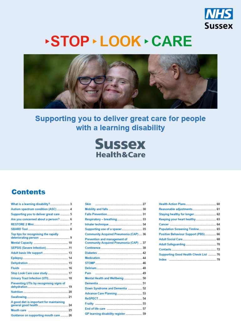 Stop Look Care Final 2024 | PDF | Urinary Tract Infection | Clinical ...