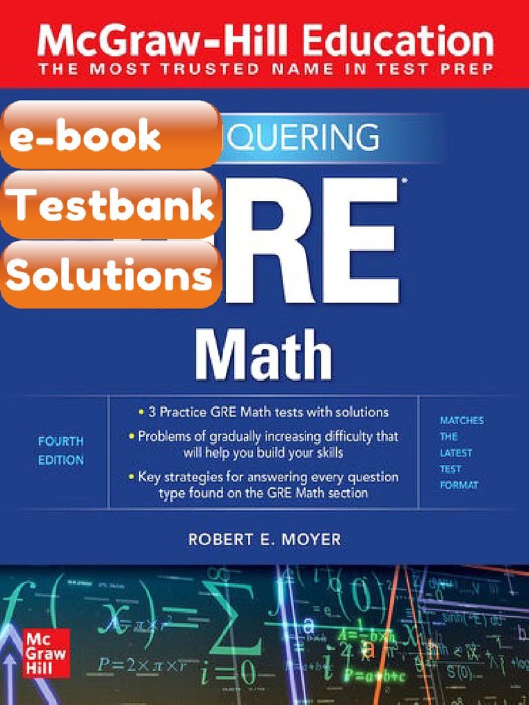 McGrawHill Education Conquering GRE Math Robert E Moyer eBook ...