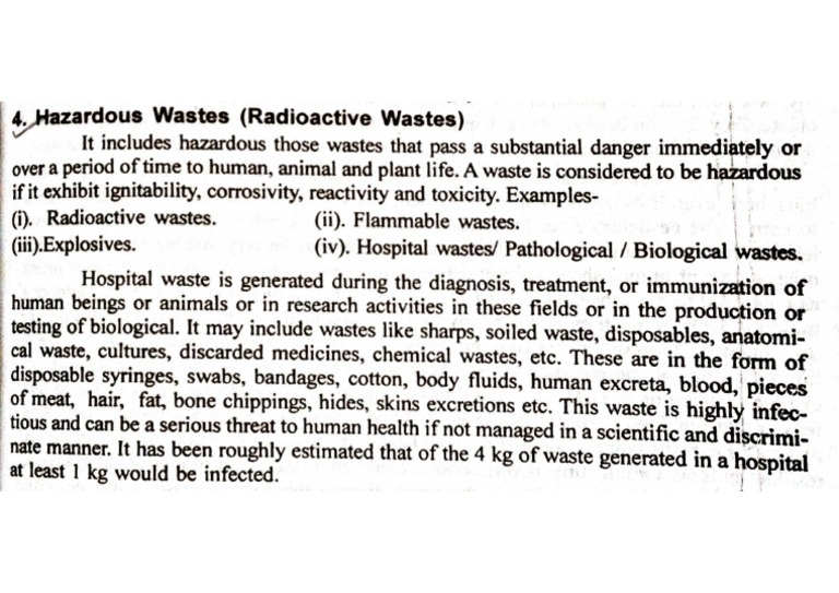 Hazardous Waste | PDF