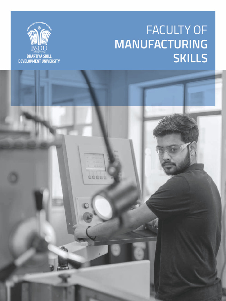 Bsdu Manufacturing Skills Brochure | PDF | Vocational Education ...
