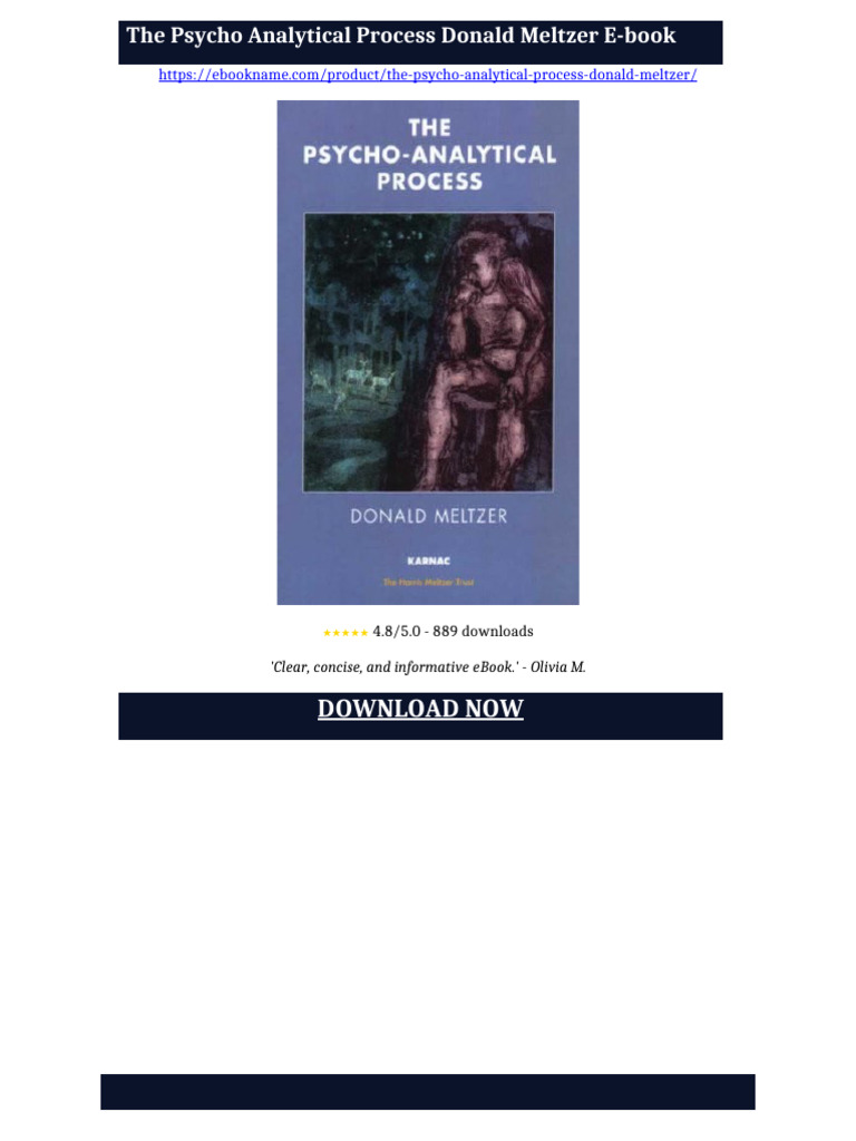 The Psycho Analytical Process Donald Meltzer ebook testbank solutions ...