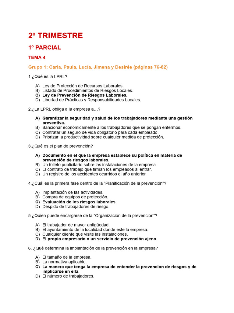 Copia de Tipo Test IPE I | PDF | Reanimación cardiopulmonar