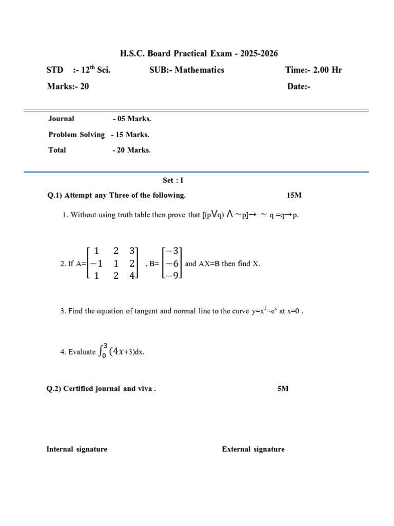 Practical Set 1 | PDF