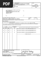 Unit Pre-Execution Checklist Form | PDF