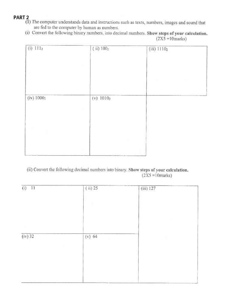 Grade 8 Term 2 Test 2 Paper 1 | PDF