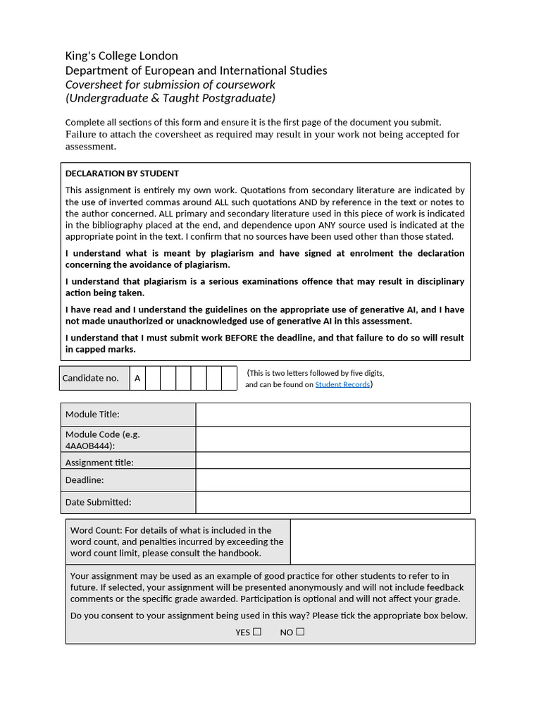 Fill Cover Page EIS Cover Sheet | PDF | Artificial Intelligence ...