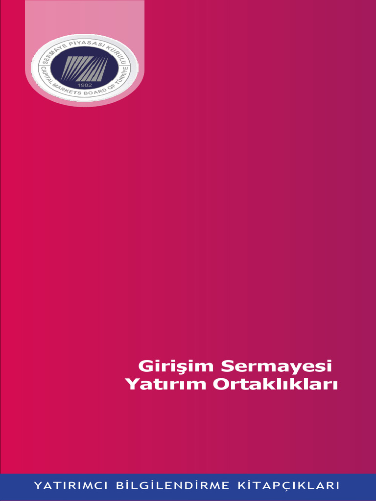 Girisim Sermayesi Yatırım Ortaklıkları | PDF