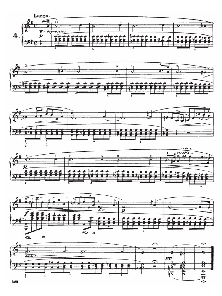 Chopin Preludio 4 | PDF