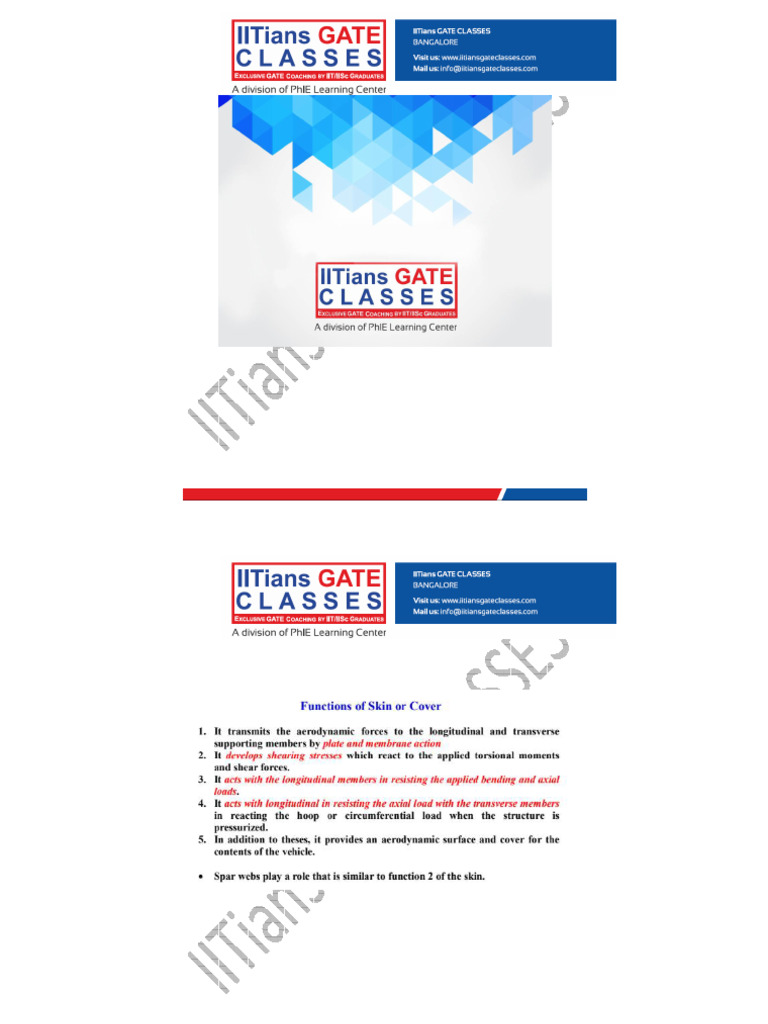 IGC Aircraft Structures Components | PDF