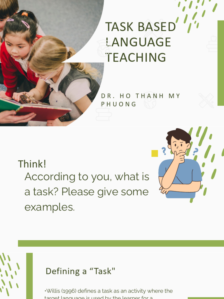 7 Task Based Language Teaching | PDF | Human Communication | Cognitive ...