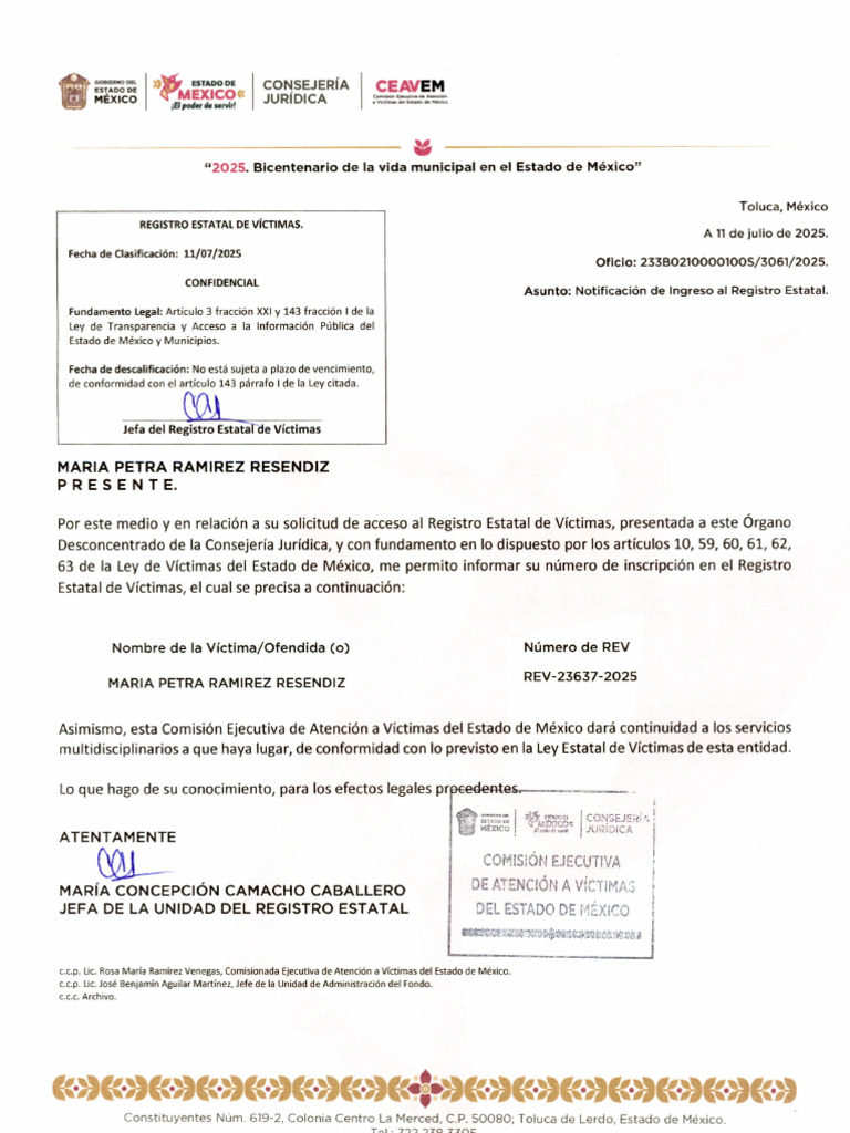 Rev-23637-2025 Maria Petra Ramirez Resendiz | PDF