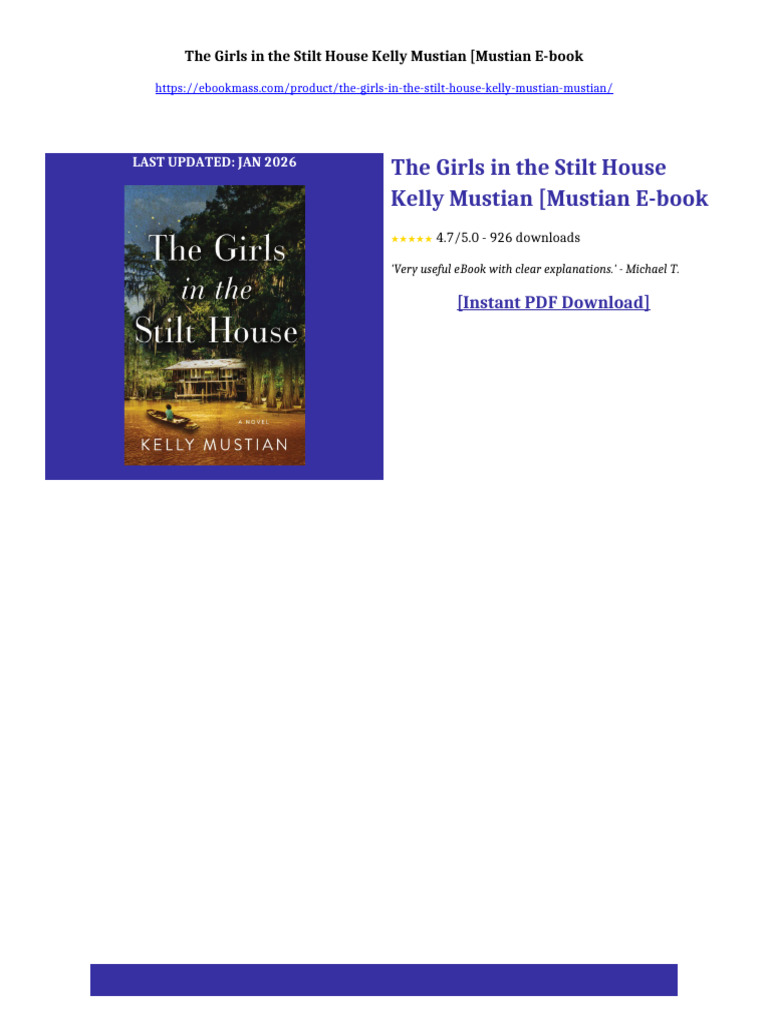 The Girls in the Stilt House Kelly Mustian [Mustian ebook complete set ...