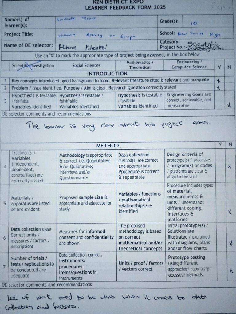 Feedback Final | PDF