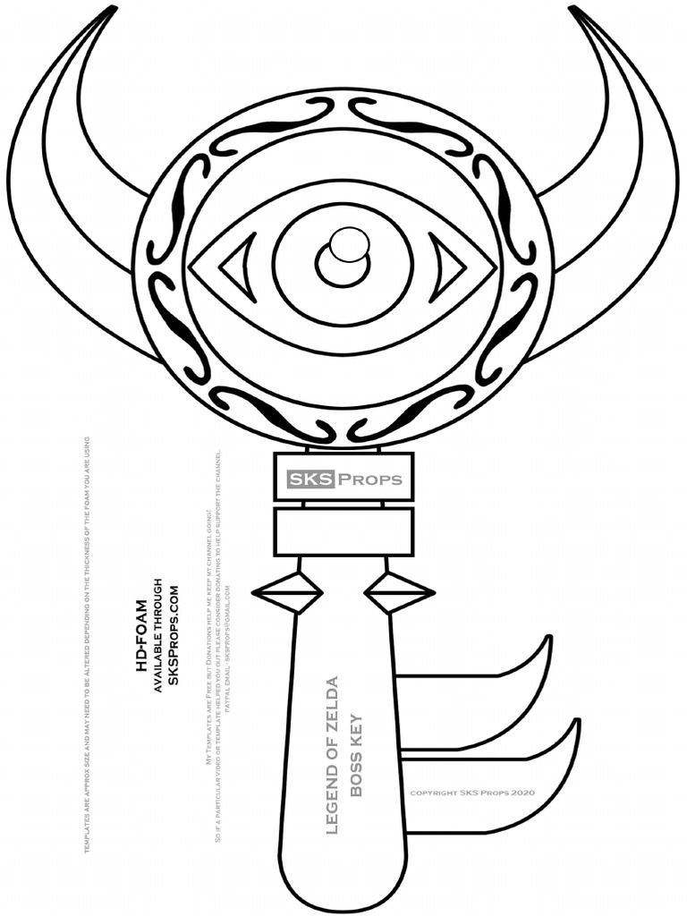 Zelda+Boss+Key+SKS+Props | PDF
