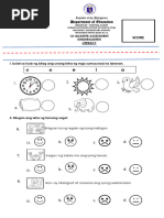 PT Grade 1 Matatag Math 1 Tagalog Version | PDF