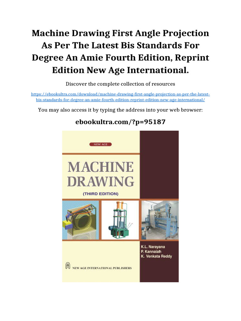 Machine drawing first angle projection as per the latest BIS Standards ...