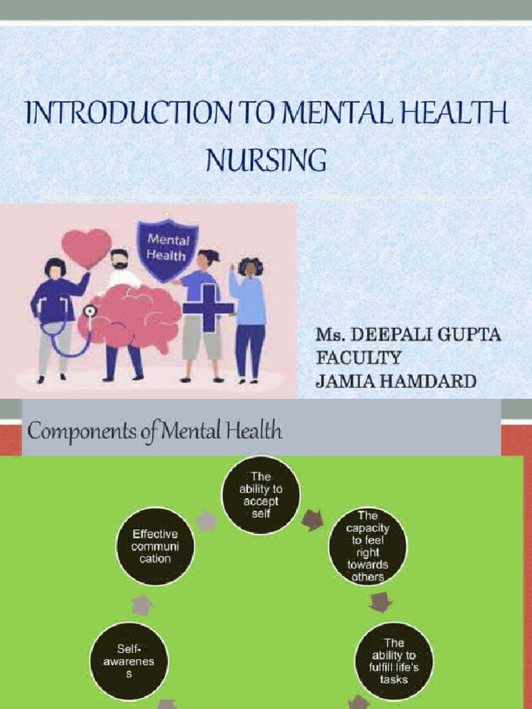 Intro To Mental Health | PDF