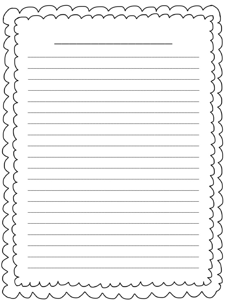 Writing Final Draft Sheet Free | PDF