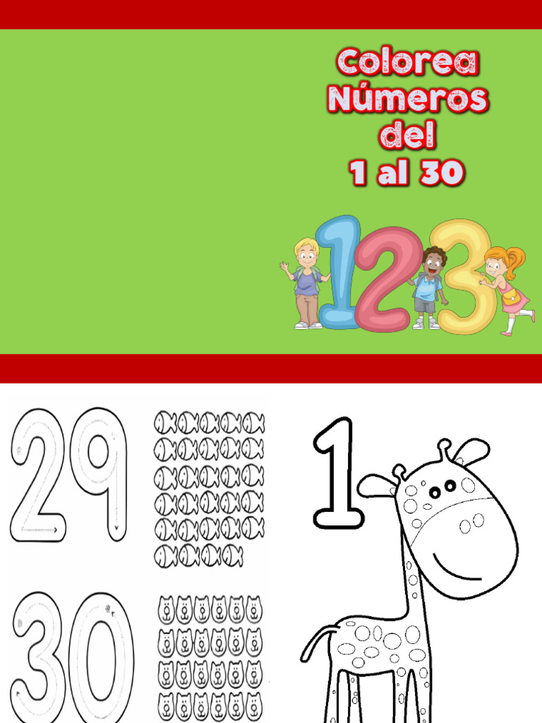Numeros 1 Al 30 | PDF
