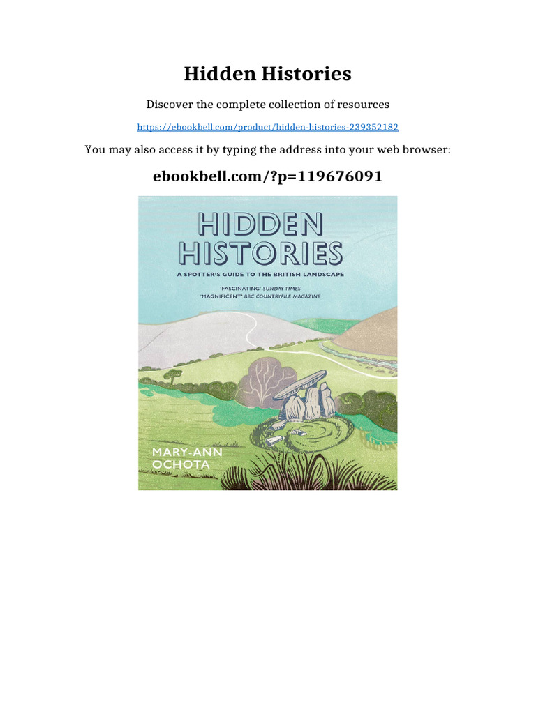 Hidden Histories Kindle & PDF Formats | PDF | Curriculum | Intellectual ...