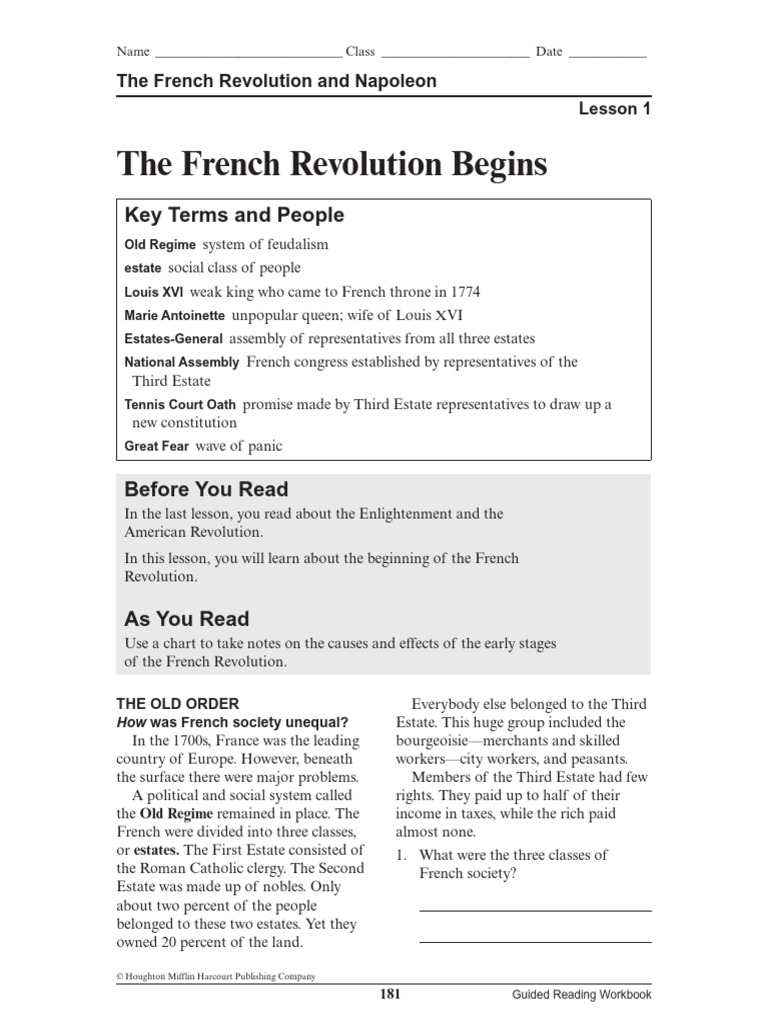 French Revolution Begins | PDF | French Revolution | Marie Antoinette