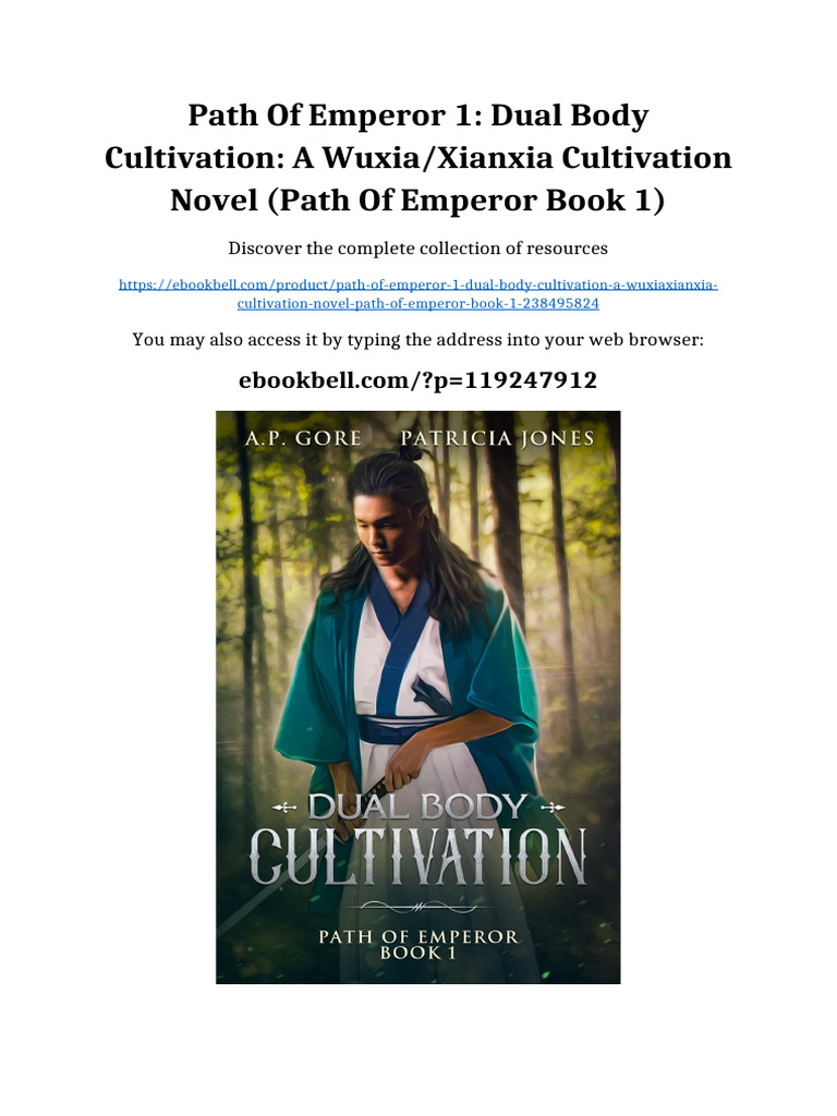 Path of Emperor 1: Dual Body Cultivation: A Wuxia/Xianxia Cultivation ...
