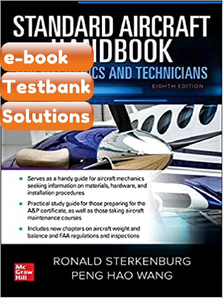 Standard Aircraft Handbook For Mechanics and Technicians 8th Edition by ...