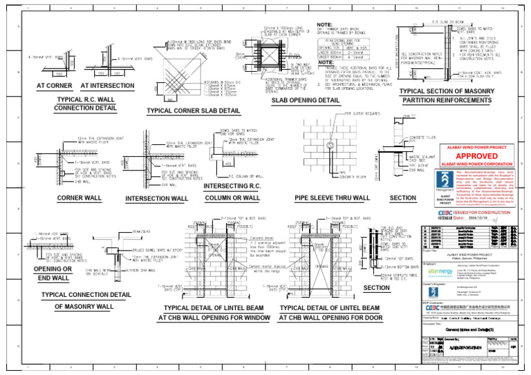 AL-GEDI-CBOP-DWG-STR-0214-General Notes and Details (3) For Main ...