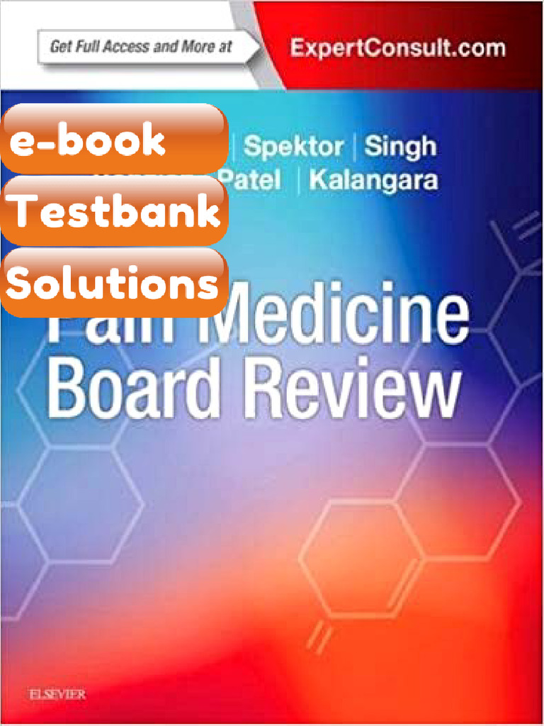Pain Medicine Board Review by Anna Woodbury MD Boris Spektor MD Vinita ...