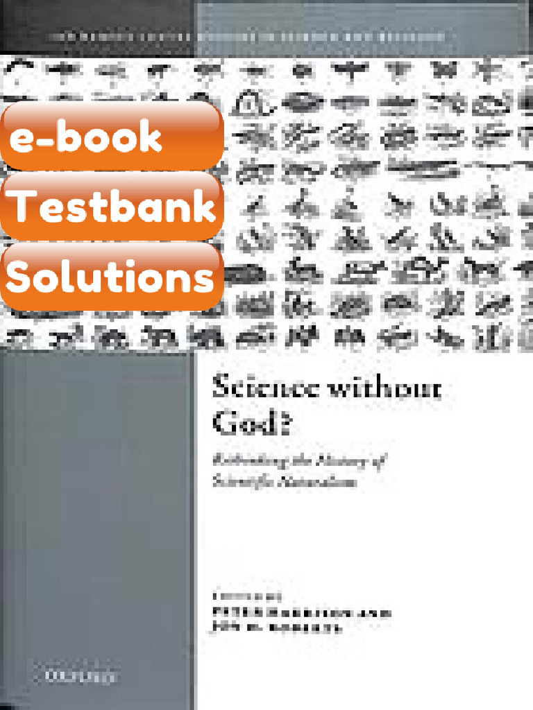 eBook & Testbank Science Without God Rethinking the History of ...