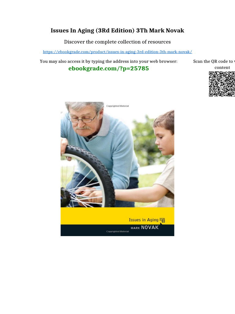 Issues in Aging (3rd Edition) 3th Mark Novak full | PDF | French Revolution