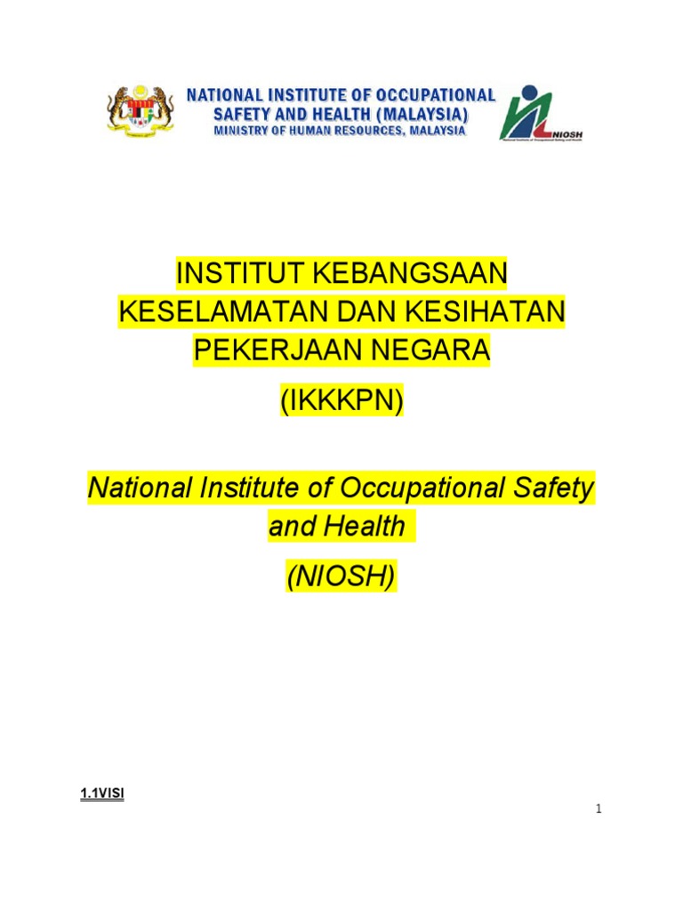 Keselamatan - NIOSH | PDF