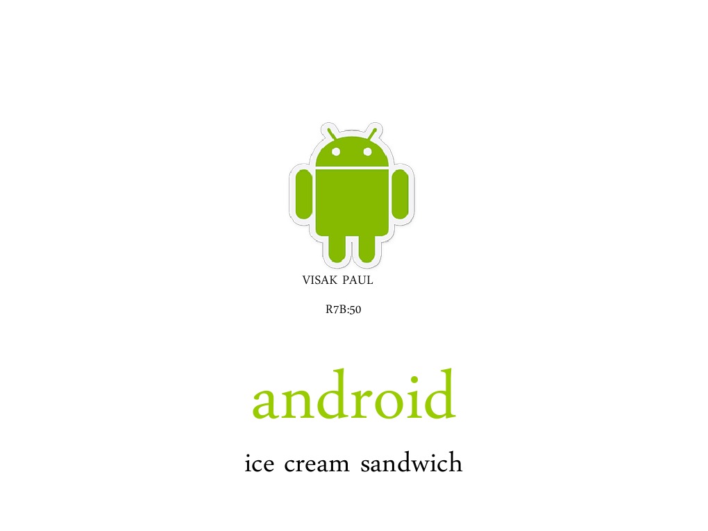 Overview of Android Ice Cream Sandwich | PDF | Android (Operating ...
