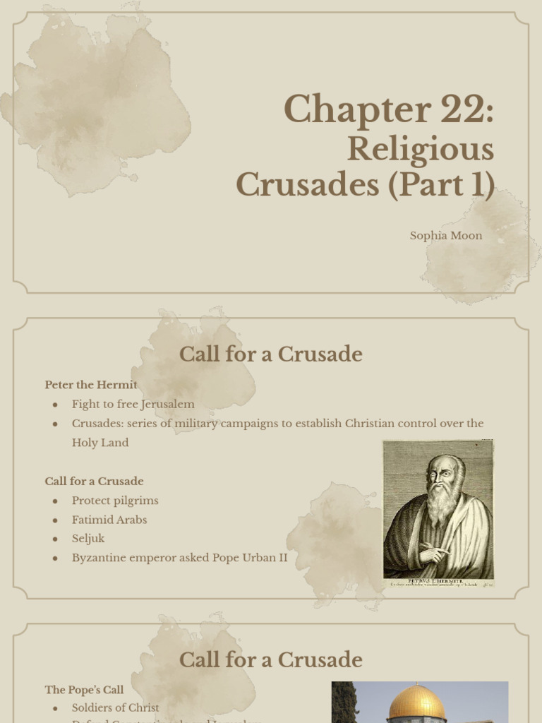 Chapter 22 - Religious Crusades (Part 1) | PDF