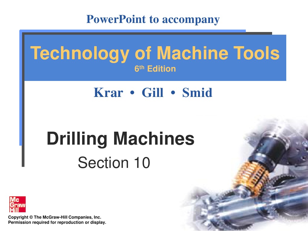 Drill Press Text Book | Drilling | Drill