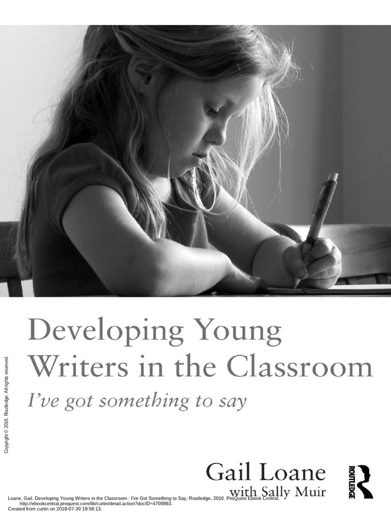 Developing Young Writers in The Classroom | PDF | Teachers | Learning