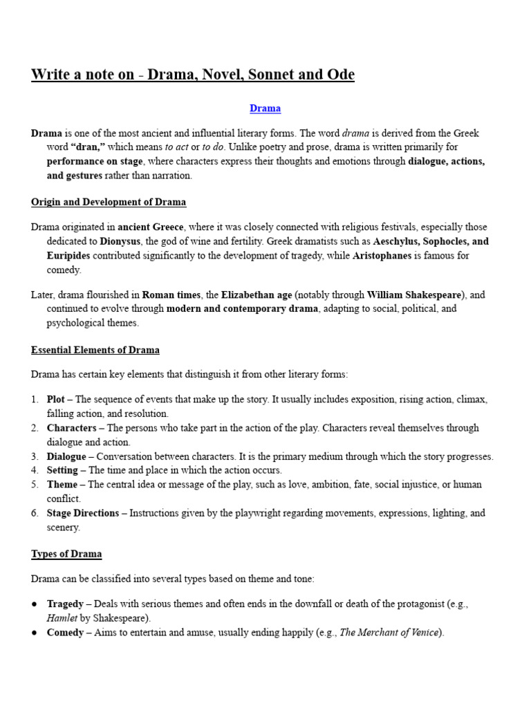 ENGLISH | PDF | Poetry | Sonnets